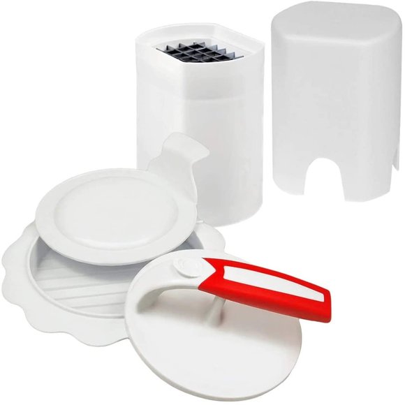 Kitchen | French Fry Cutter Natural Cut Rapid Slicer Burger Molder ...